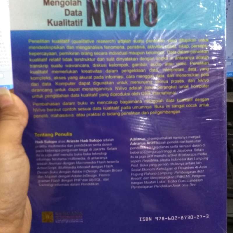 Promo Terampil Mengolah Data Kualitatif Dengan Nvivo / Kencana Diskon ... Promo Terampil Mengolah Data Kualitatif Dengan Nvivo / Kencana Diskon ...