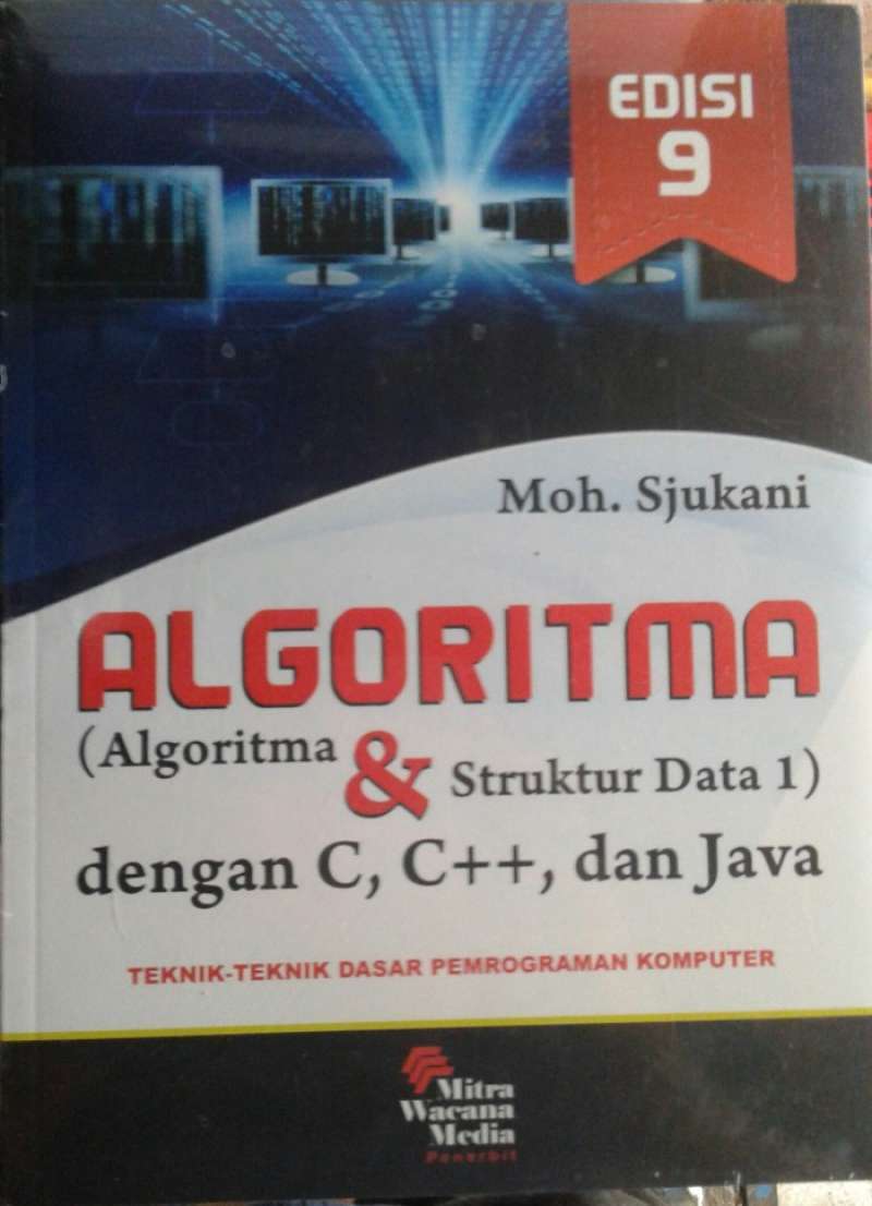 Promo Buku Algoritma Struktur Data 1 Dengan C, C++ Dan Java Diskon 26% ...
