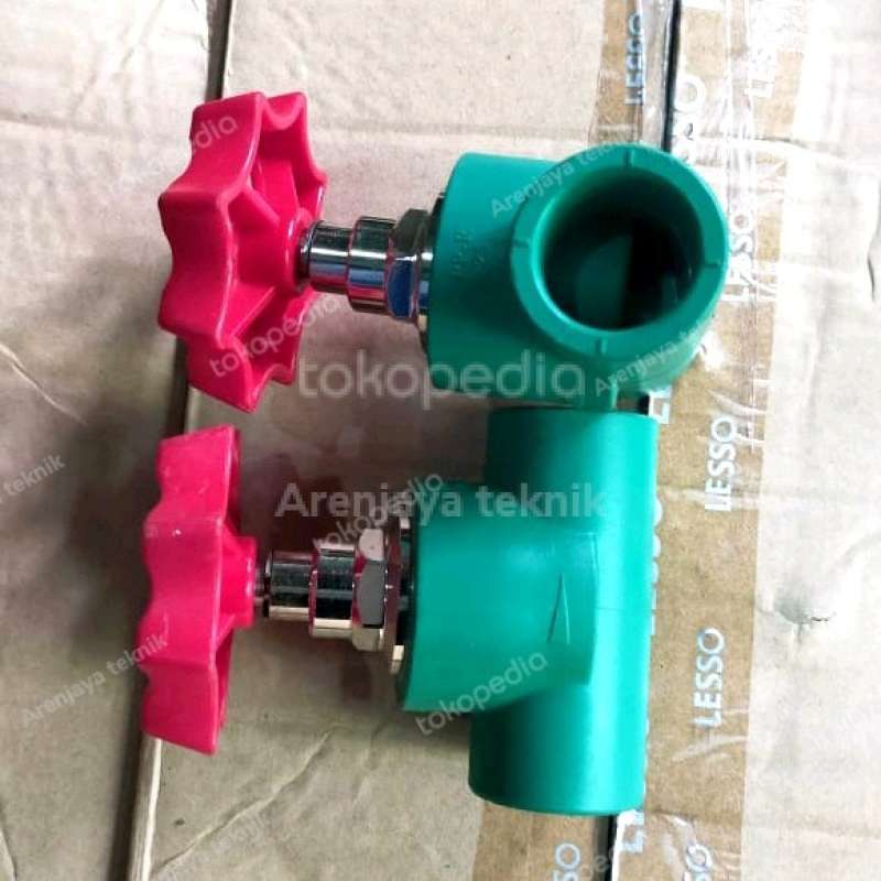 Promo Gate Valve Ppr 3/4 Inch/stop Kran Ppr 3/4 25mm Lesso Diskon 23% ...
