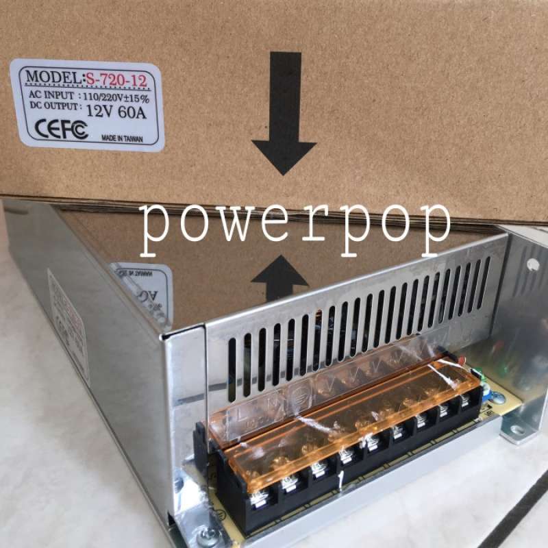 Promo Power Supply 12v 60a Diskon 23% Di Seller Adaperkakas Al Store ...