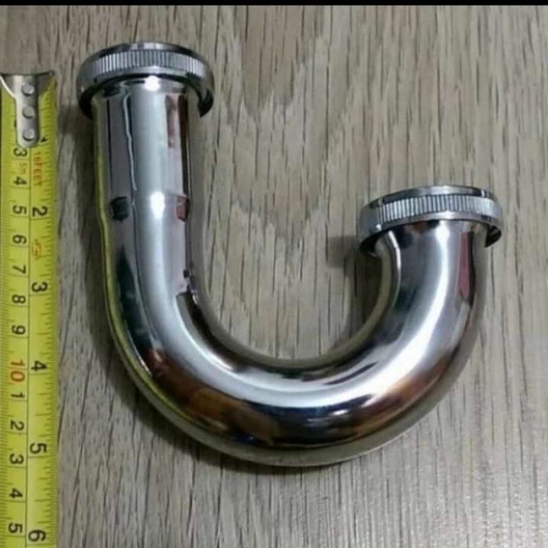 Promo Sipon Wastafel Leher Angsa Soligen Stainless Pencet Keramik Tekan ...