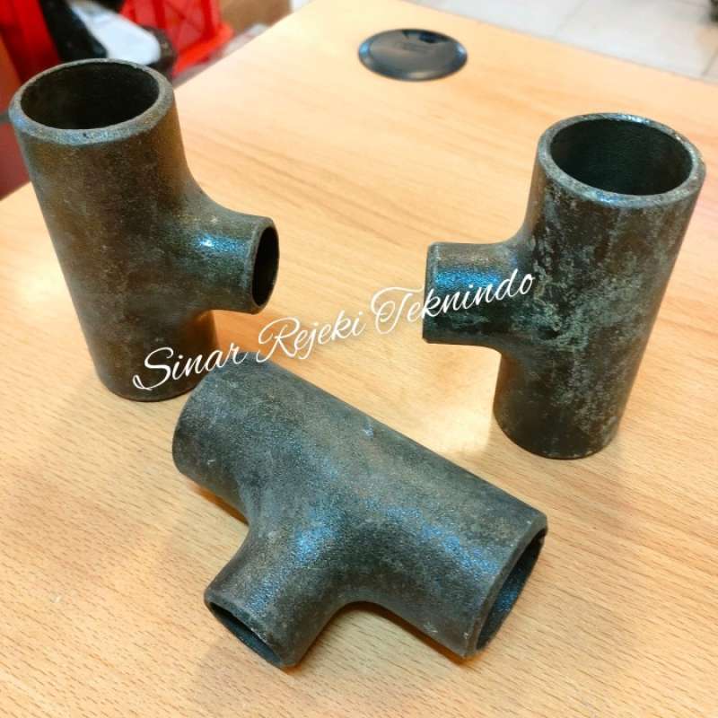 Promo Vlok Tee Las Besi Sch40 Size 4 X 3 - Reducer Tee Besi Sch40 ...