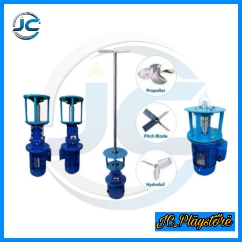 Promo Agitator Mixer Kimia Ss304 0.37 0.5hp 2730rpm 3phase 2 Pole Direct Diskon 23% Di Seller ...