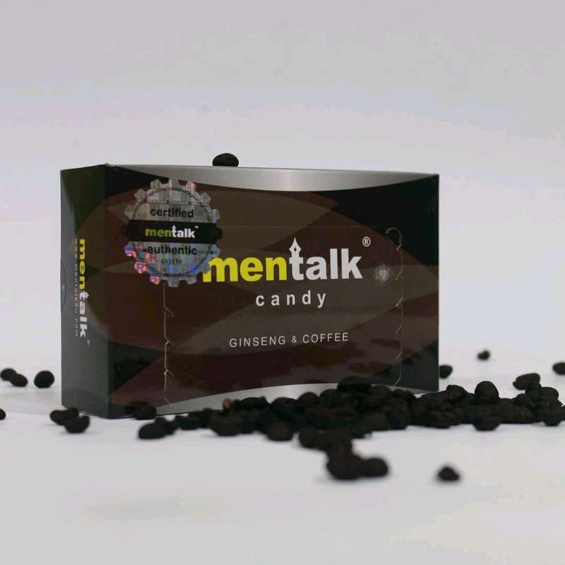 Jual Permen Herbal Mentalk Ginseng Candy Original Obat Stamina Pria ...