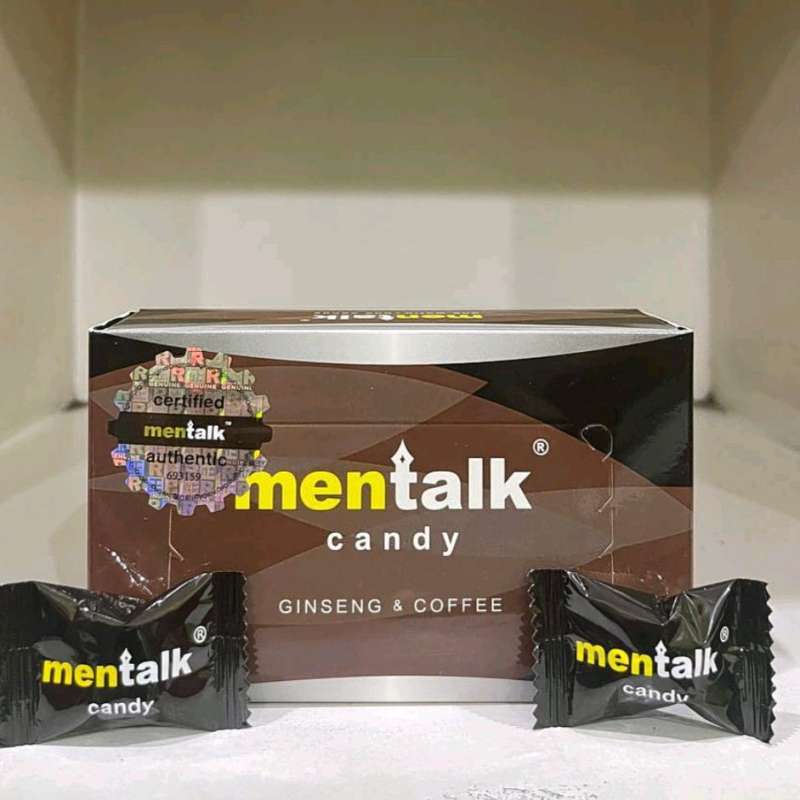 Jual Permen Herbal Mentalk Ginseng Candy Original Obat Stamina Pria ...