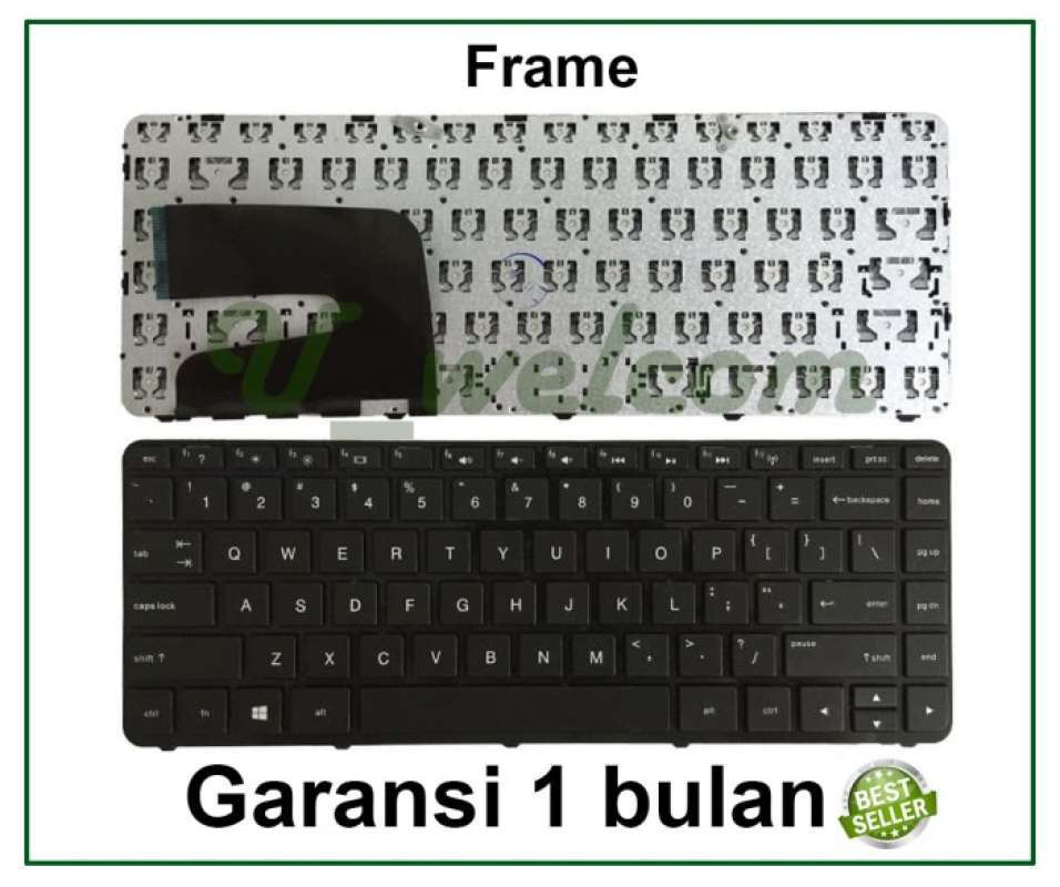 Promo Keyboard Tpn-c116 Q131 14-r217tx 14-n Tpn-f112 Frame Diskon 23% ...