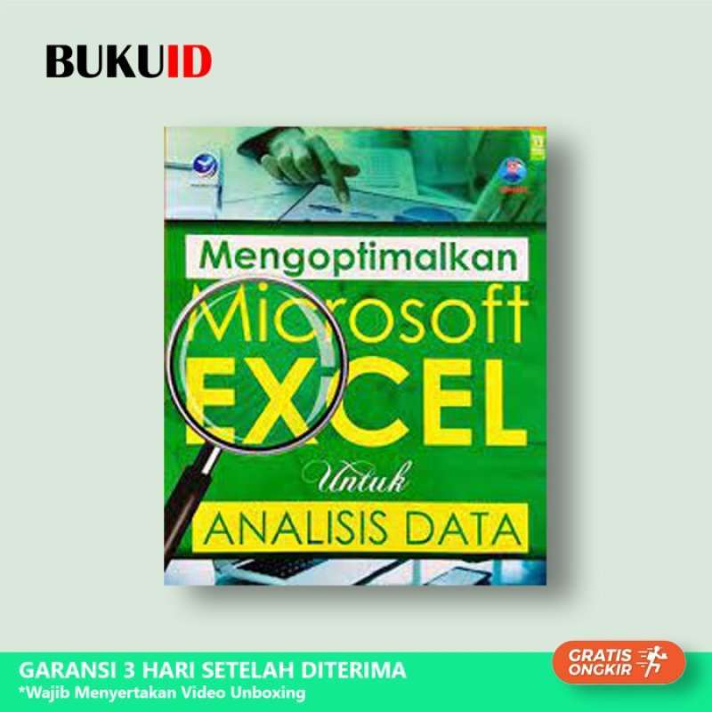 Jual Buku Mengoptimalkan Microsoft Excel Untuk Analisis Data Di Seller Winter - Cengkareng Timur ...