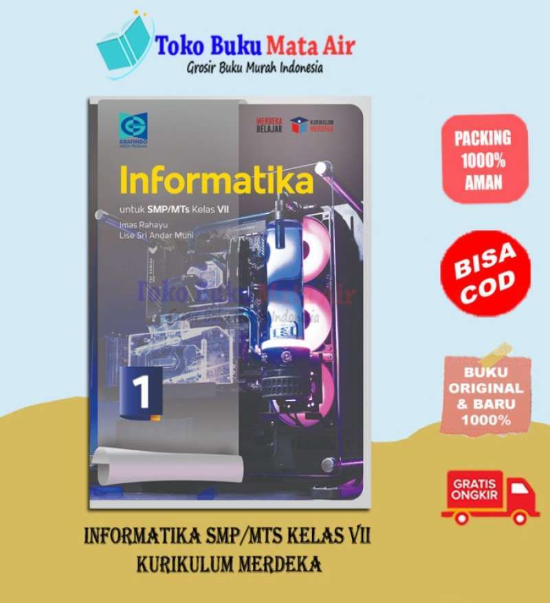 Jual Informatika Smp/mts Kelas 7 8 9 Kurikulum Merdeka - Imas R. Grafindo - Kelas 8 Di Seller ...