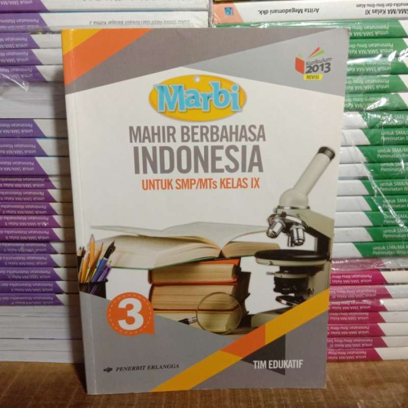 Jual Marbi Mahir Berbahasa Indonesia Smp Kelas 9 K13 Revisi Erlangga Di ...