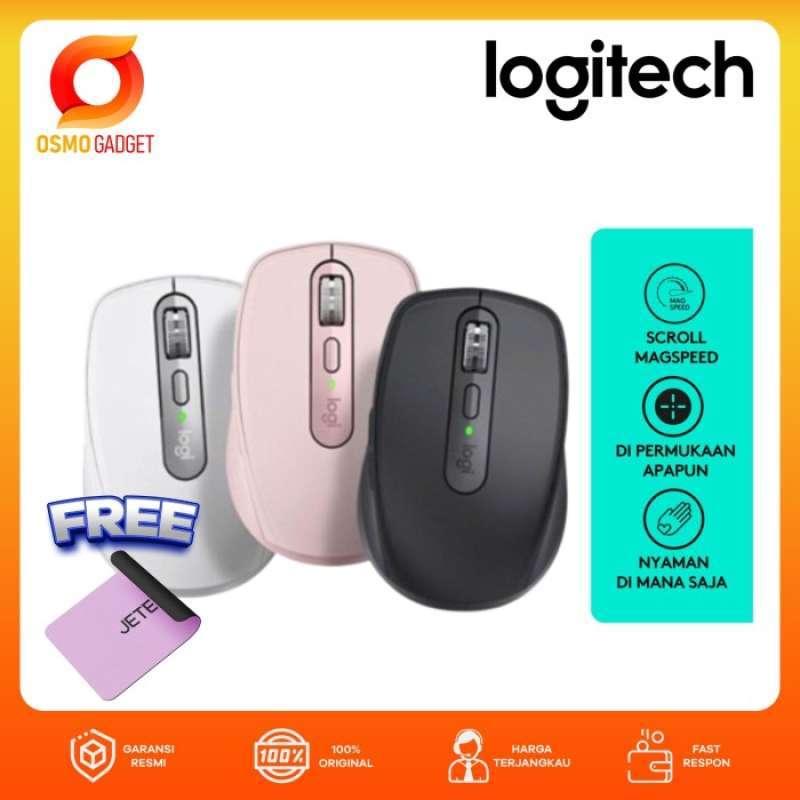 Promo Mouse Wireless Mx Anywhere 3 Mouse Garansi - 2 Tahun Diskon 23% Di Seller Lepimu Store ...