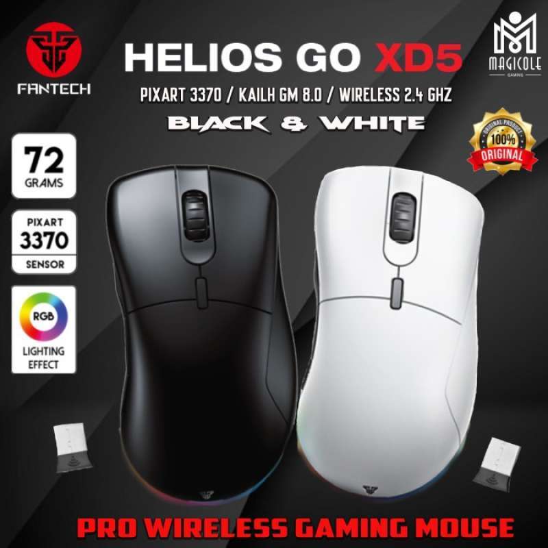 Promo Helios Go Xd5 Rgb Wireless Gaming Mouse Diskon 23% Di Seller ...