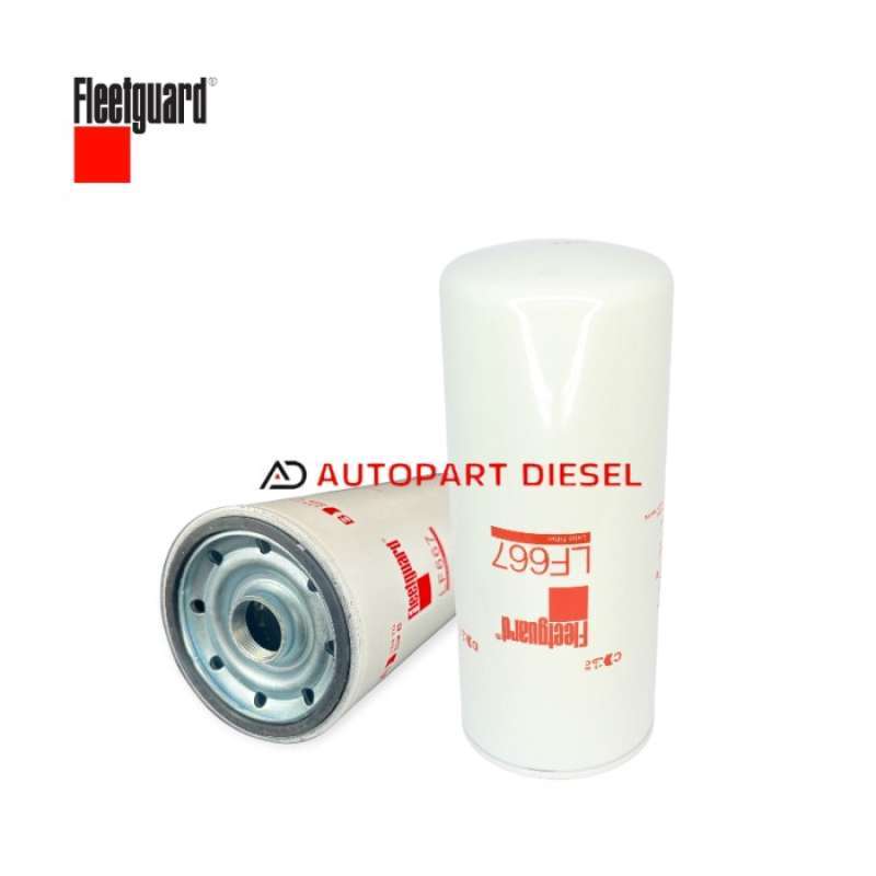 Promo Lf667 Fleetguard Genuine Oil Filter B76 B7600 1r0739 C-5510 ...