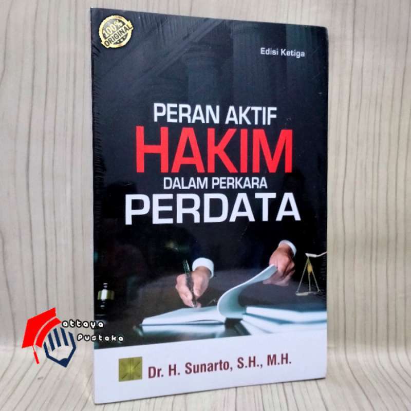 Jual Buku Peran Aktif Hakim Dalam Perkara Perdata Edisi Ketiga ...