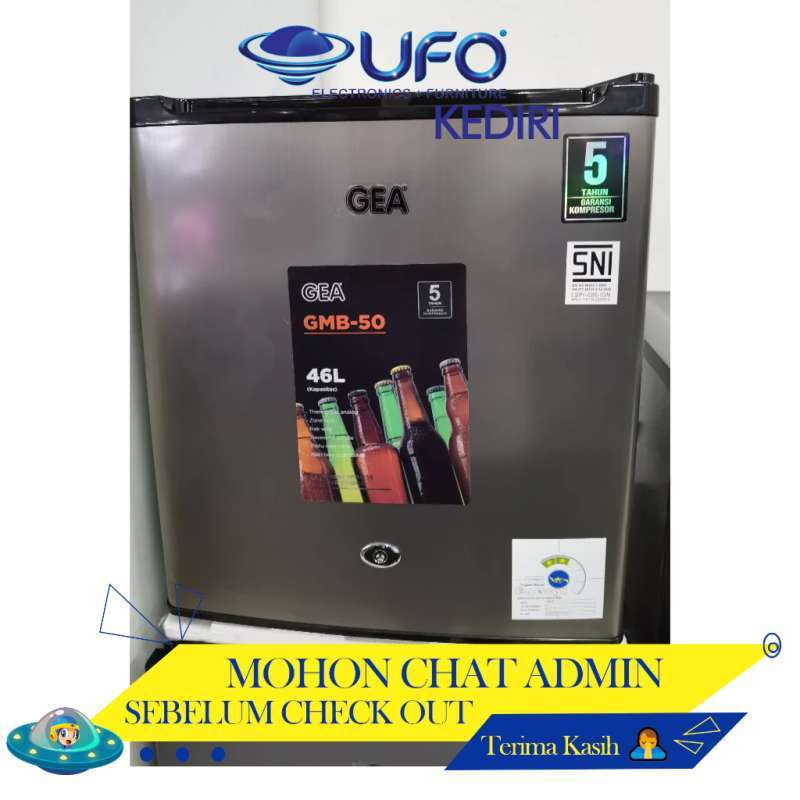 Jual Kulkas Gea Gmb50 Lemari Es Mini Bar Portable Kapasitas 46 Liter ...