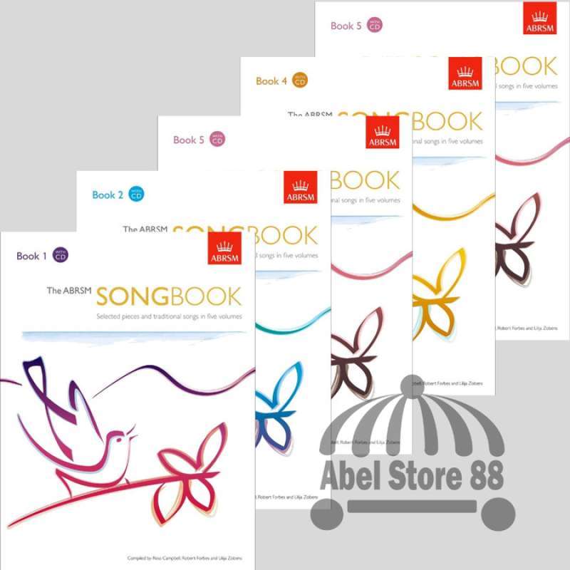 Jual The Abrsm Songbook Book 1/2/3/4/5 Vocal - Buku Belajar Vokal ...