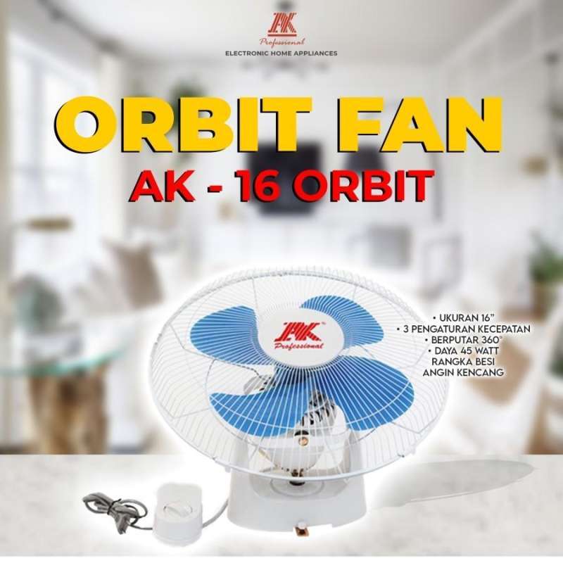 Jual Orbit Fan Ak 16 Inch | Ak Orbit 16 | Kipas Angin | Garansi Di ...