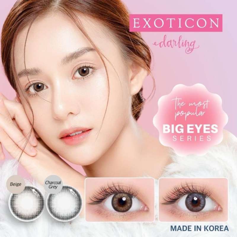 Jual Softlens X2 Darling Normal / Soflen Darling Exoticon Big Eyes ...