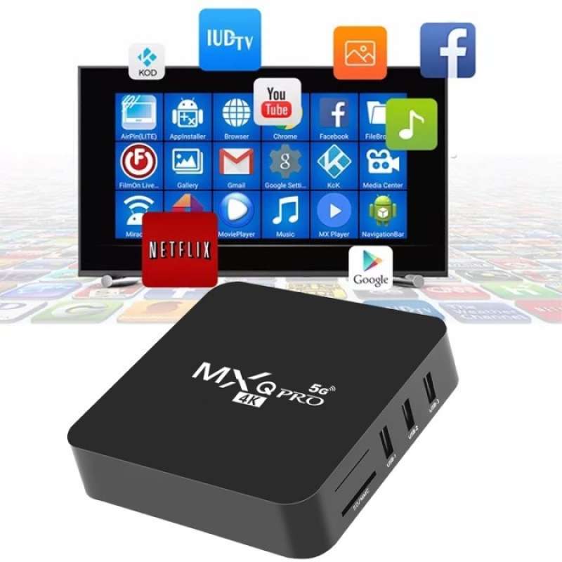 Promo Android Tv Box Mxq Pro 5g 4k Ultra Hd / Set Top Box Mxq Pro 5g - 1gb No Keyboard, No ...
