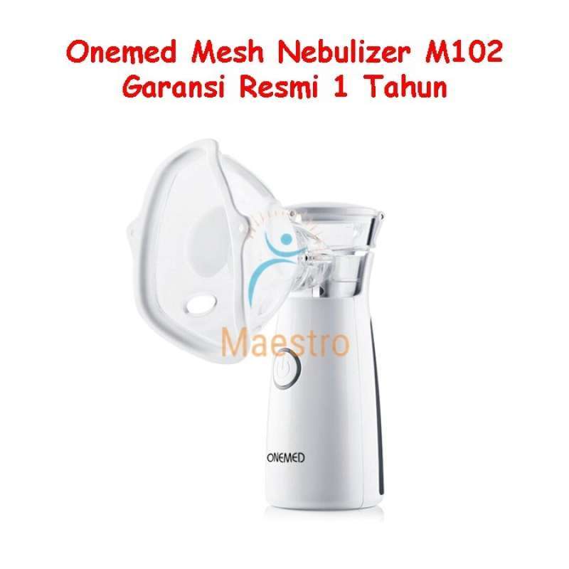 Promo Onemed M102 Mesh Nebulizer Portable Ultrasonic Alat Terapi Uap ...