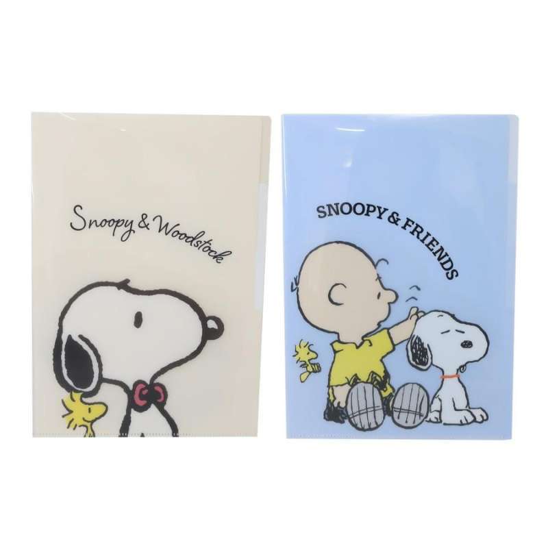 Jual Index File A4 Peanuts Snoopy Die Cut File Holder Map Limited ...