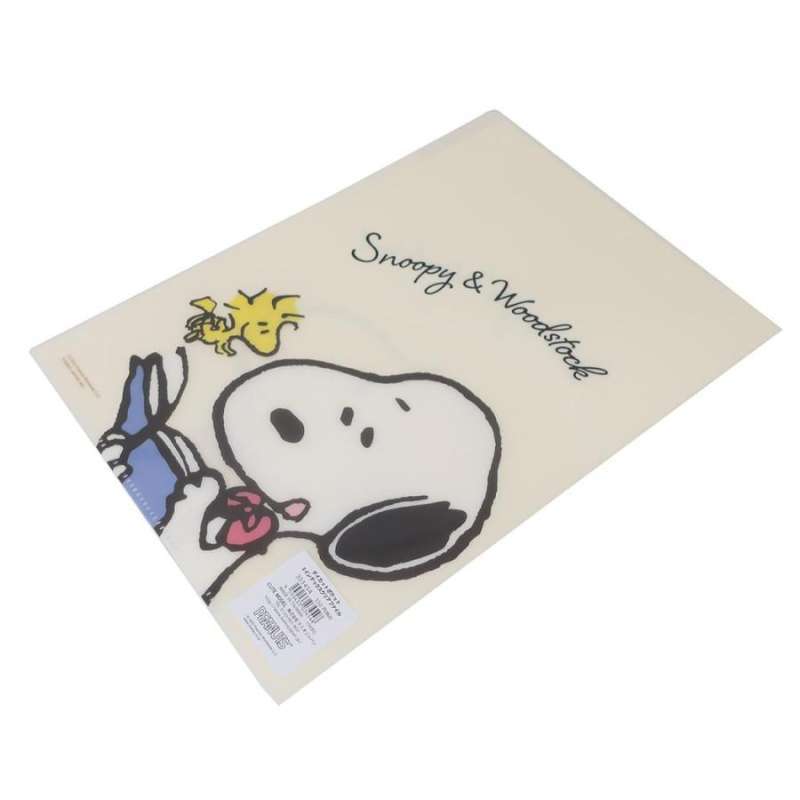 Jual Index File A4 Peanuts Snoopy Die Cut File Holder Map Limited ...