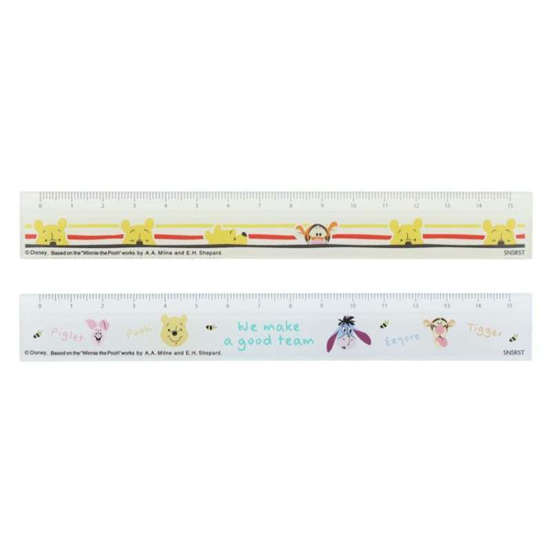 Jual Ruler Slim 15cm Disney Winnie The Pooh Penggaris Limited Edition ...