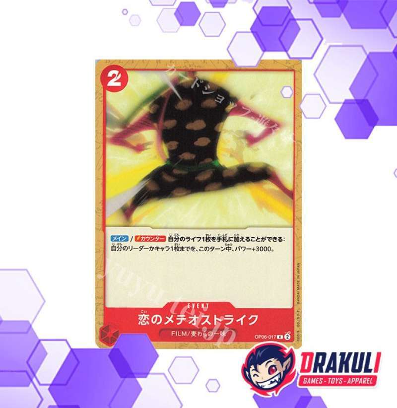 Jual One Piece Card Game - Meteor Strike Of Love Op06-017 C Di Seller ...
