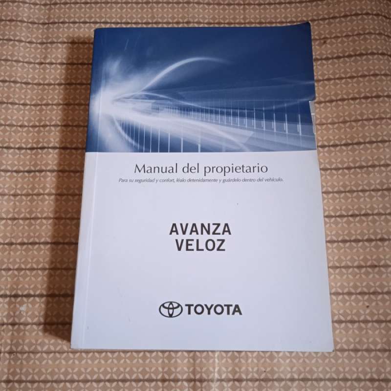 Jual Buku Manual Panduan Pedoman Pemilik Mobil Avanza Veloz Di Seller ...
