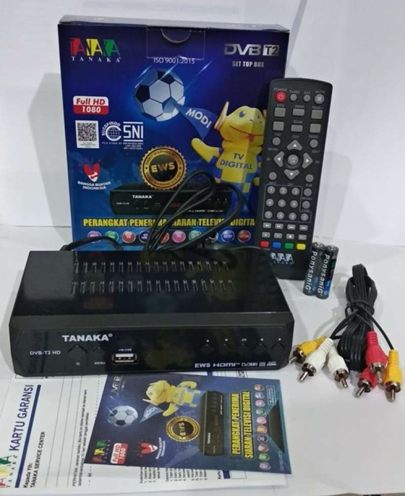 Promo Set Top Box Stb Tv Digital Tanaka T2 - Tipe Metal V2 Terbaik ...