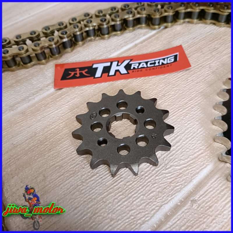 Promo Gear Set 428 Tk Racing / Sss Cb 150 Cbr 150 Sonic Verza Mega Pro ...