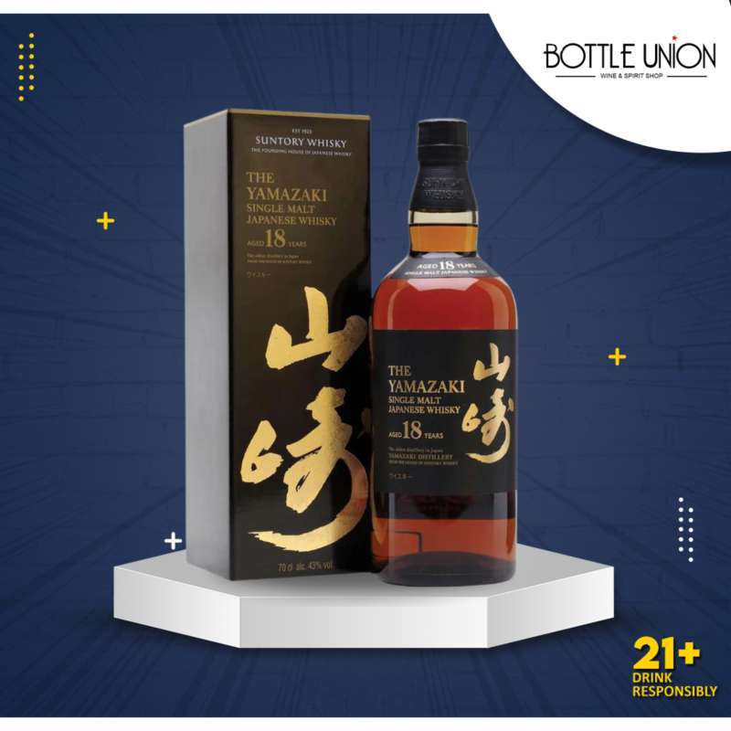 Promo Suntory Yamazaki 18 Years Old Single Malt Japanese Whisky 700ml Diskon 35% Di Seller ...