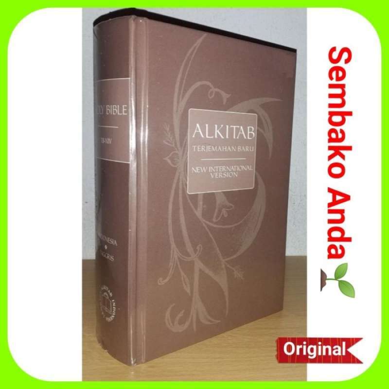 Jual A Alkitab Niv Inggris Indonesia Ukuran Besar. New International ...