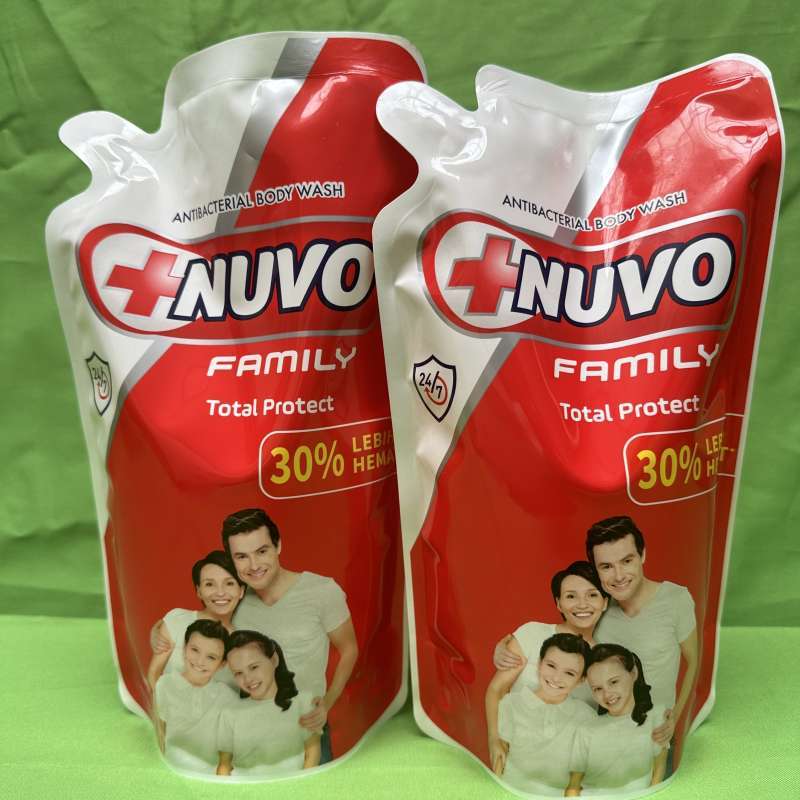 Promo Nuvo Family Sabun Mandi Cair 825ml Mild Protect / Total Protect Diskon 25% Di Seller Pa ...