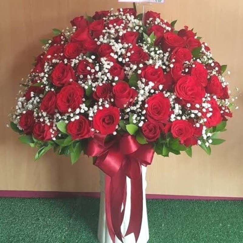 Promo Vas Bunga Fresh/vas Bunga Ulang Tahun/flower Table/vas Bunga Meja ...