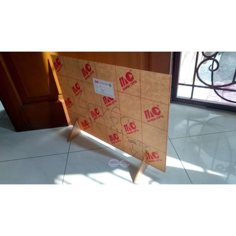 Promo Pembatas Meja Akrilik 60x80cm Murah Banget Bisa Dicopot Pasang ...