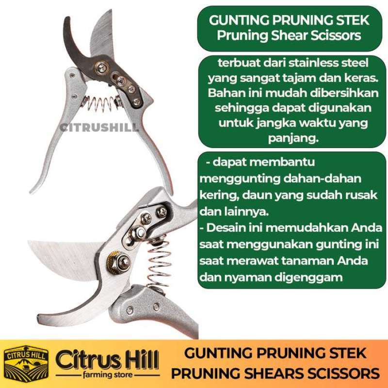 Jual Gunting Tanaman Ranting Garden Pruning Shear Scissors Di Seller ...