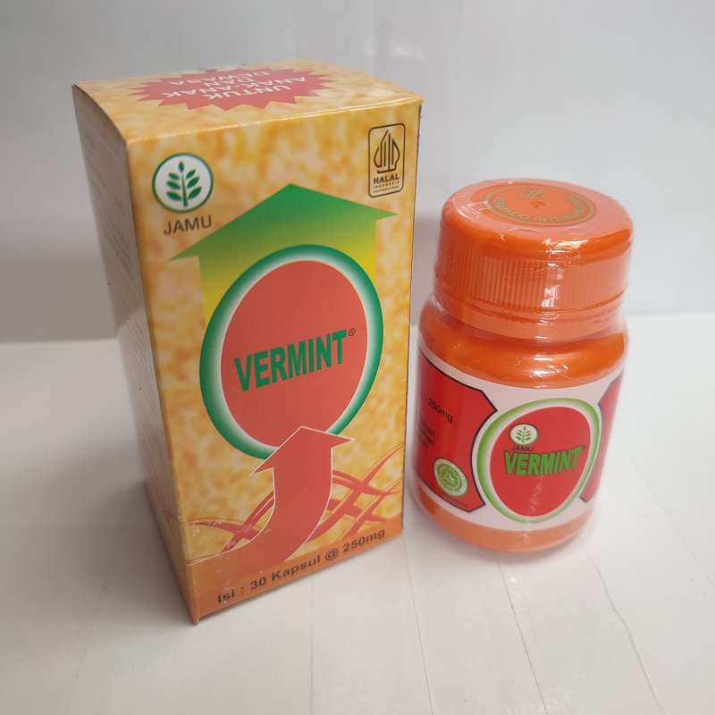 Promo Vermint | Vermin | Obat Penyakit Demam Dan Typus 30 Kapsul Diskon ...