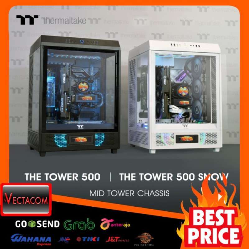Promo Casing Thermaltake The Tower 500 Mid Tower Chassis Diskon 23% Di ...