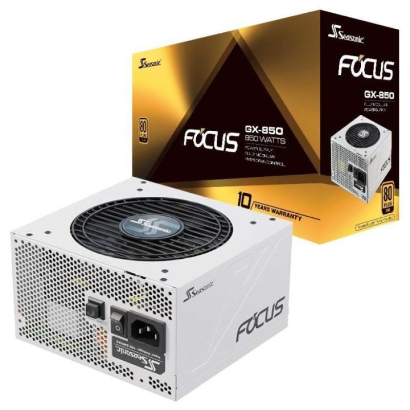 Promo Power Supply Psu Seasonic Focus Gold Gx-850 White 850w 80 Gold Modular Diskon 23% Di ...
