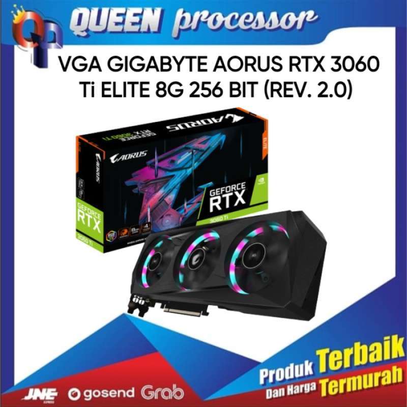 Promo Gigabyte Aorus Rtx 3060 Ti Elite 8g 256 Bit (rev. 2.0) Rtx 3060ti ...