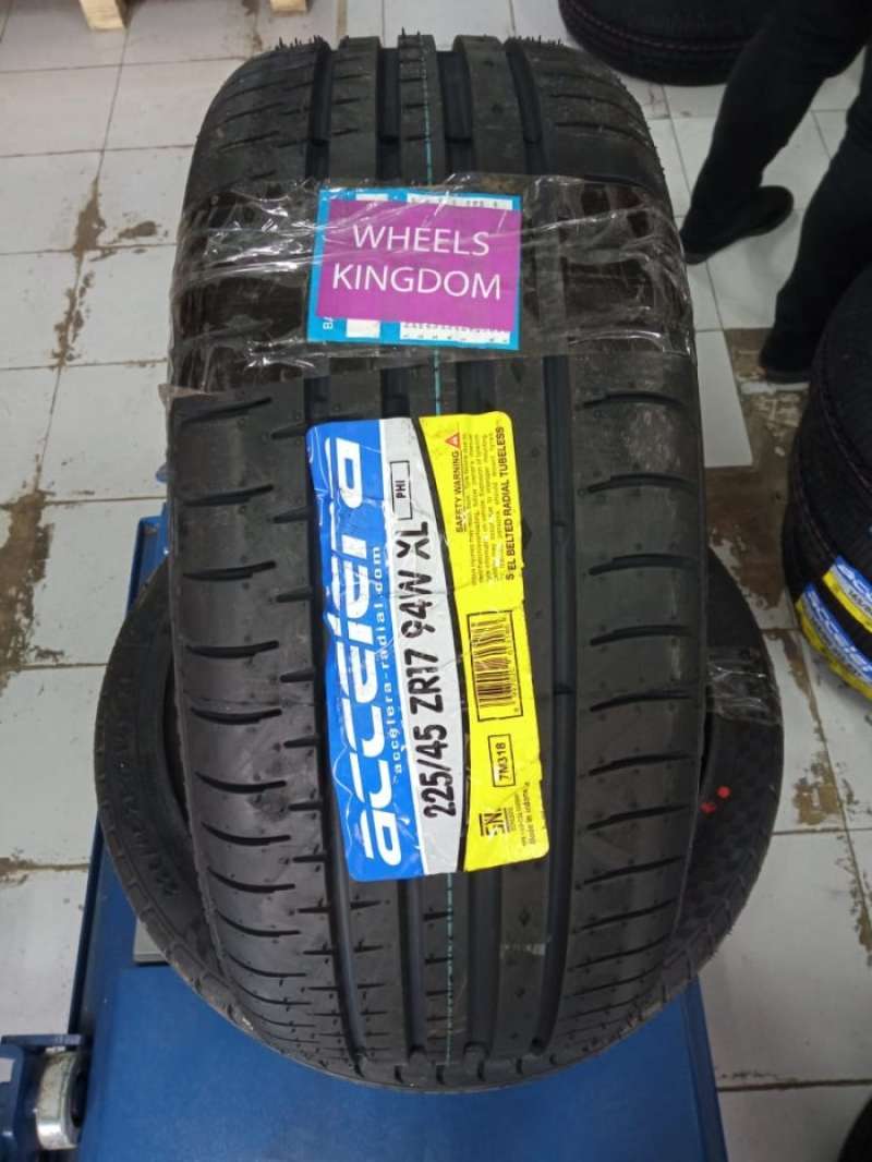 Promo Ban Mobil Accelera Phi 225 45 R17 Wheels Kingdom Surabaya Diskon ...