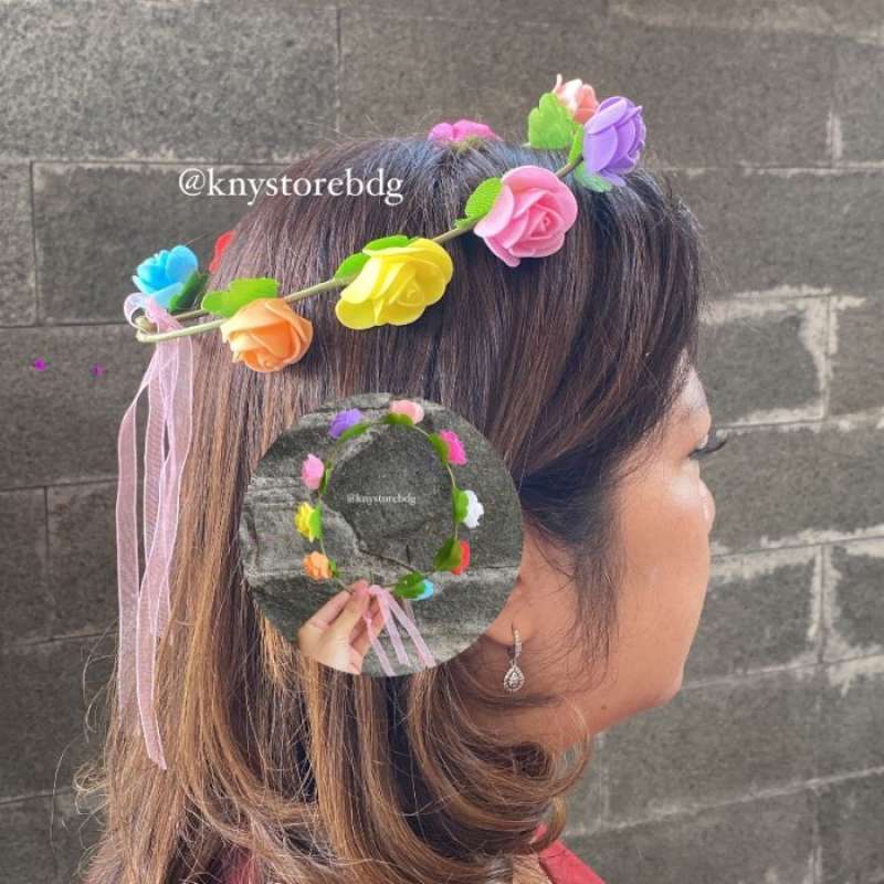 Jual Crown/bando Bunga Led Anak Dan Dewasa - Crown Led Di Seller My ...