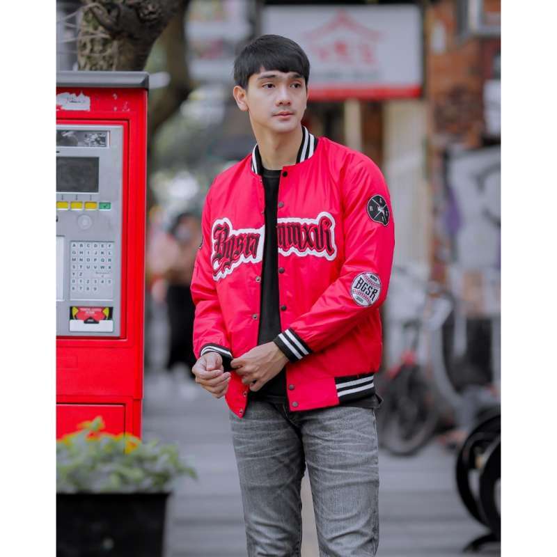 Promo Jaket Pria Varsity Baseball Jacket Bomber Varsity Distro Original Terbaru Bgsr Diskon 10% ...