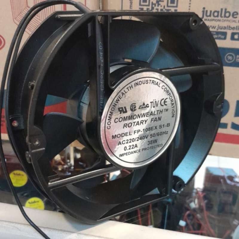 Promo Ac Cooling Oval 6inc Commonwealth Fp-108ex S1-b 220/240vac 50/60hz Diskon 23% Di Seller ...