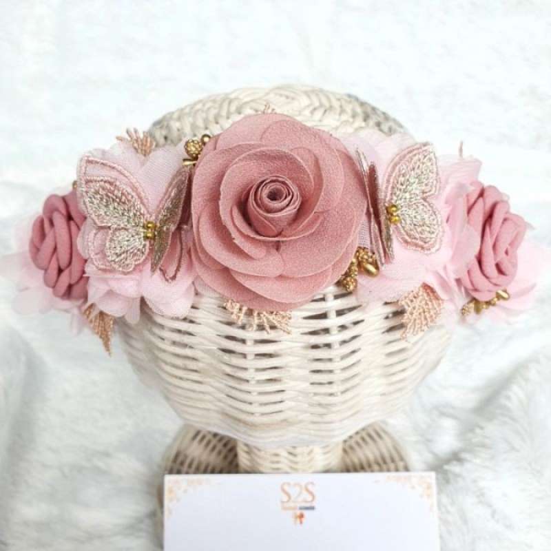 Jual S2s Aurora Flower Crown - Bando Bunga Anak Bandana Bayi Mahkota ...