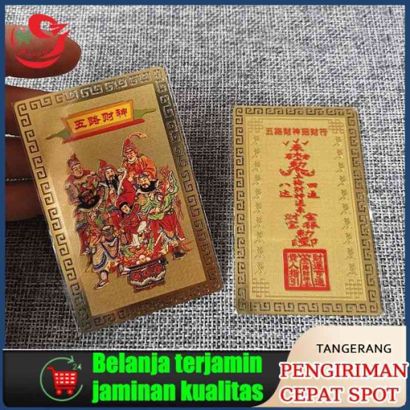 Jual Meningkatkan Kekayaan Dengan Plat Kui Jin Hu: Lima Dewa Wu Lu Cai Shen Di Seller Rumix ...