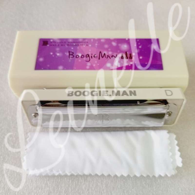 Jual Harmonika Boogie Man 10-holes Harmonica - Putih Bb Di Seller ...