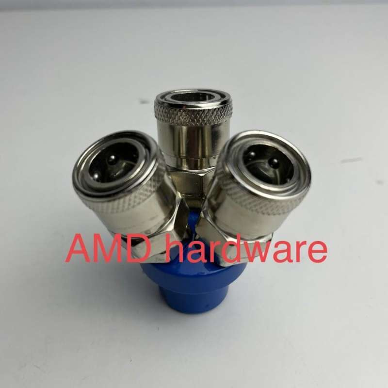 Jual Quick Coupler Cabang 3 Way Sf20 Pf20 (tekiro,nankai,benz,tora) - Merk Hi Coupler Di Seller ...