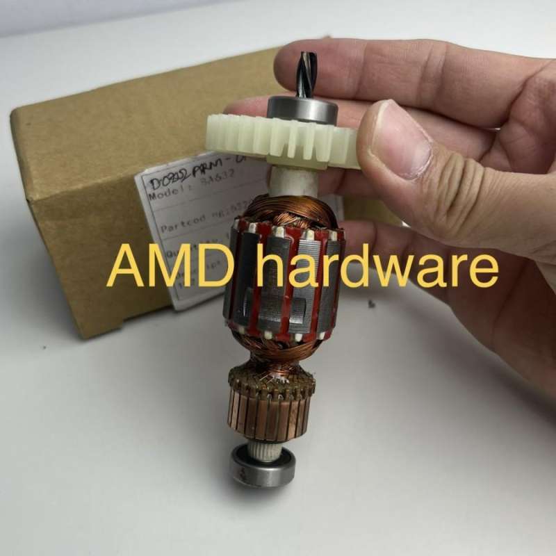 Jual Armature Ba632 Doliz Mesin Bor Listrik Drill 10 Mm Rotor Ba 632 Ori - Tanpa Bearing Di ...