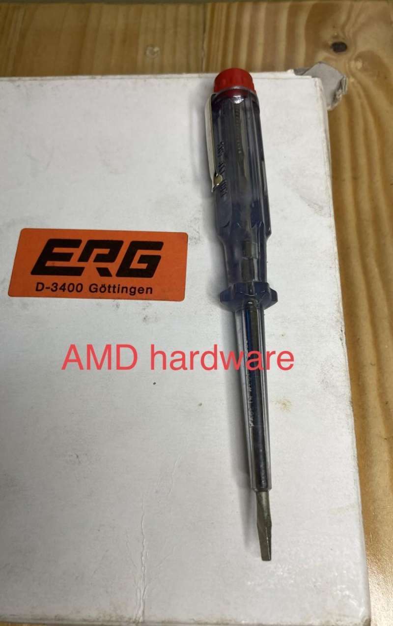 Jual Obeng Tespen Listrik Merk Erg Germany Original Screwdriver Test ...